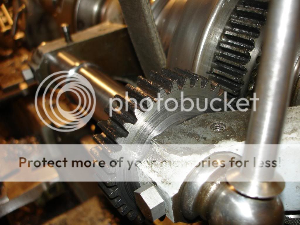 Hardinge Quick Change back gear repair